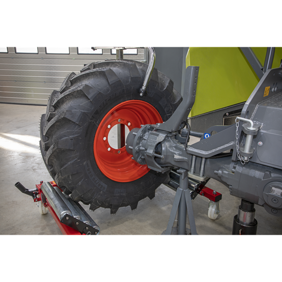 Tractor Wheel Removal Trolley For Agricultural Tires | ALSAIF Tools ...